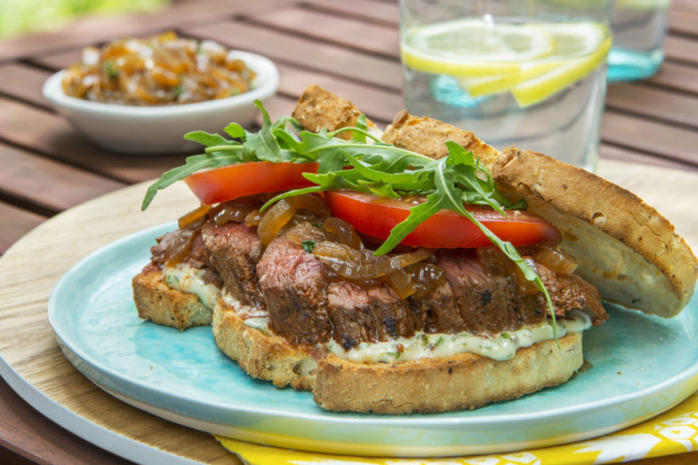 K-ROO - Aussie BBQ Kangaroo Steak Sandwich